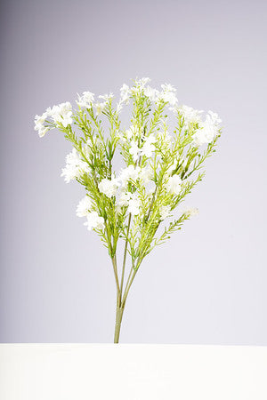 18" WAX FLOWER BUSH X8 CREAM– Casa Febus | Home • Design