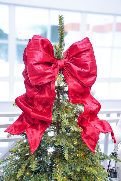 18" x 36" Red Bow Top 12" Tail 8"– Casa Febus | Home • Design