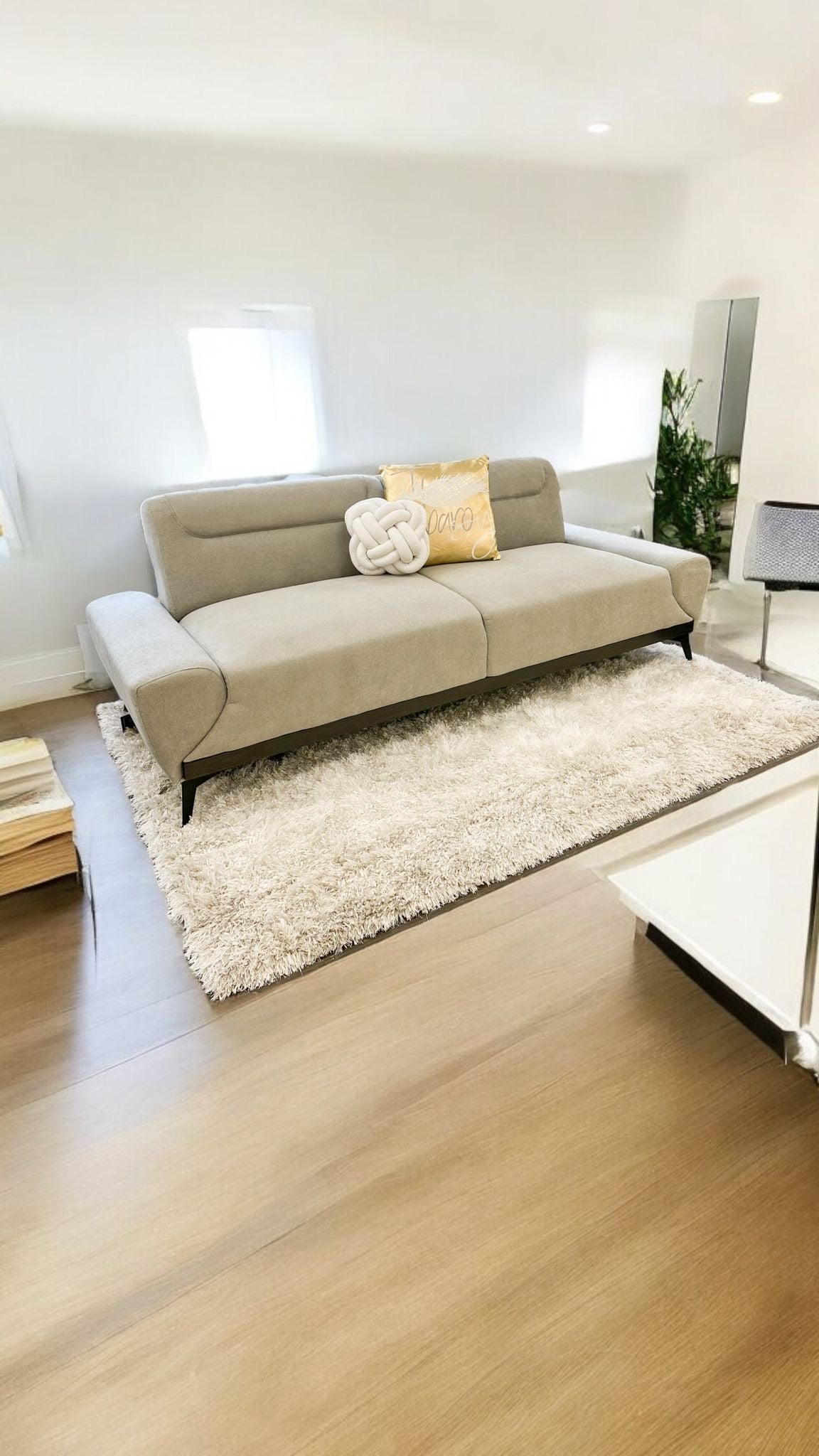 Melania Sofa Bed - Lt. Cream– Casa Febus | Home • Design