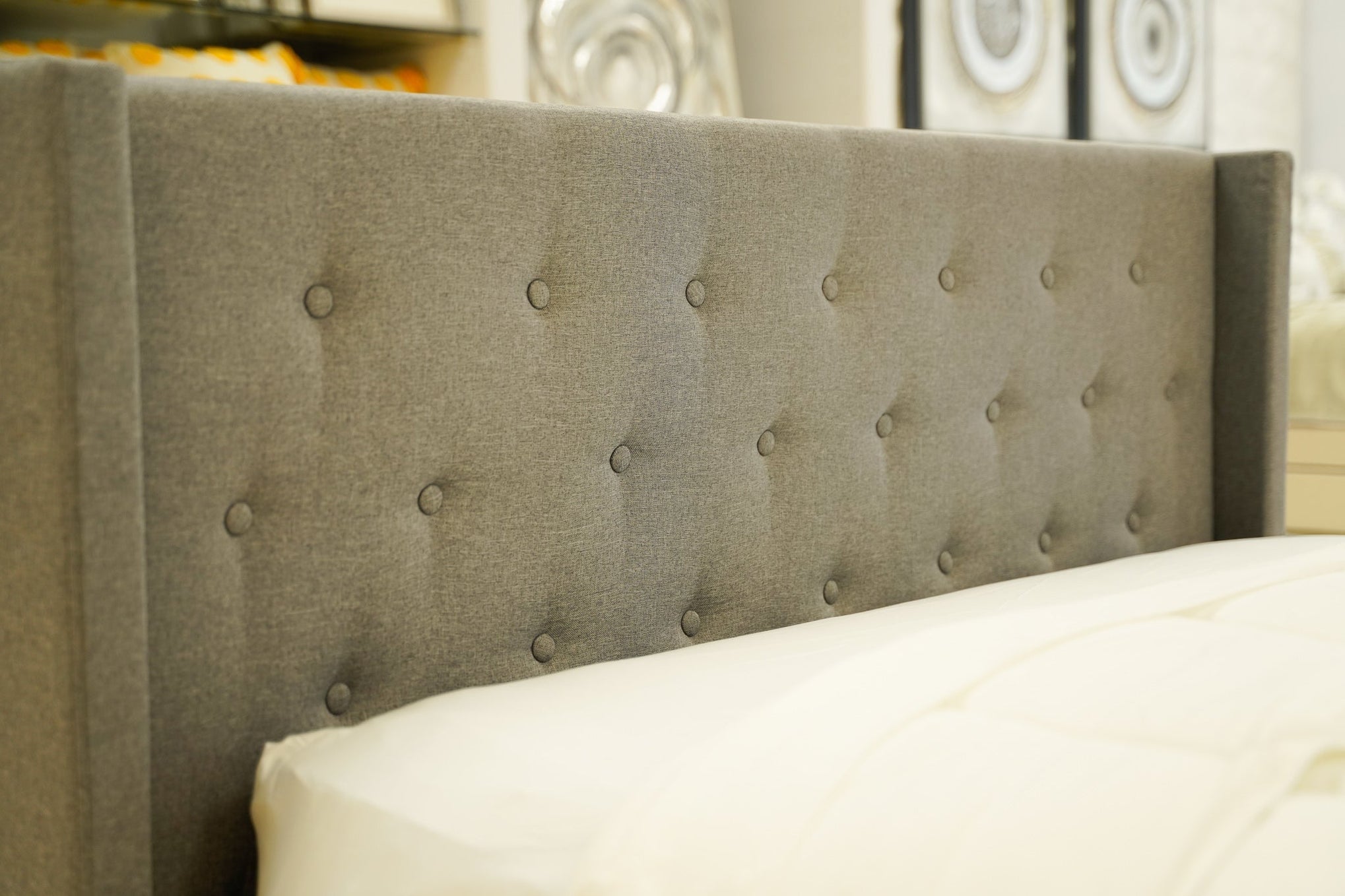 Beatrice Bed Cream - King size– Casa Febus | Home • Design