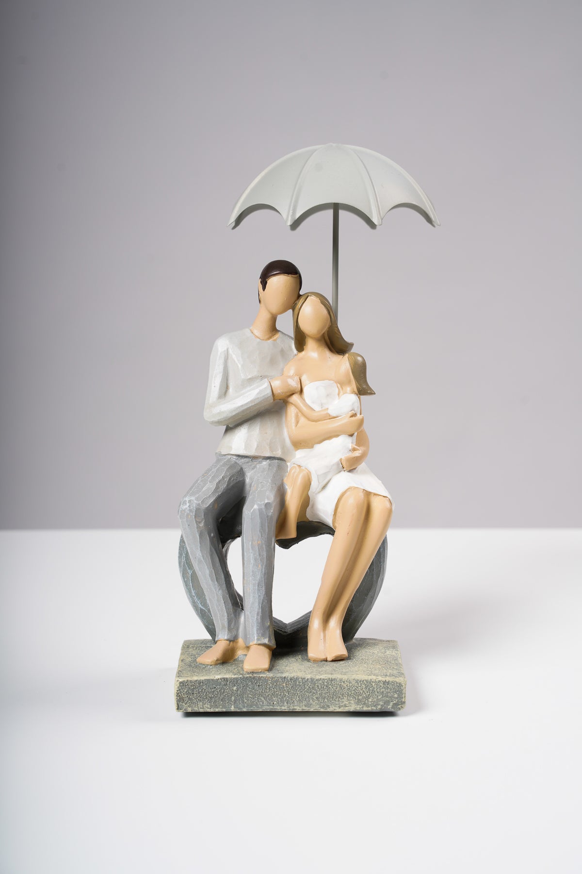 8" Family on bench– Casa Febus | Home • Design