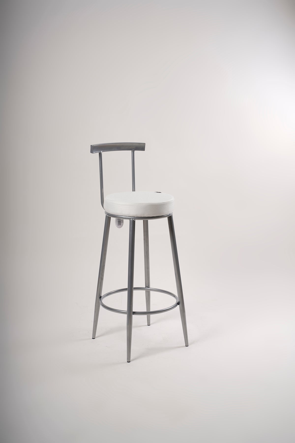 Catherine Bar Stool- White/Silver– Casa Febus | Home • Design