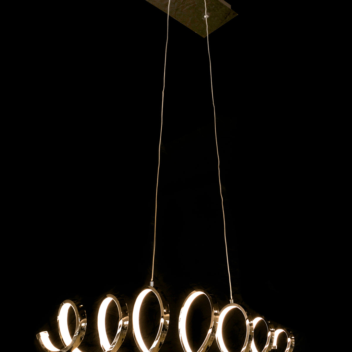 32" LG Horizontal Curly LED Lamp - Lumiere Collection– Casa Febus ...